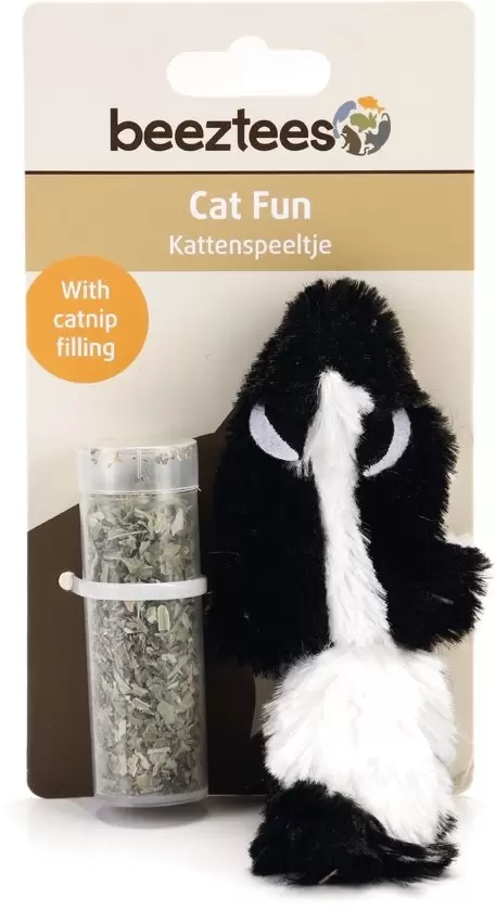 Beeztees Snuffy - Kattenspeelgoed - Incl. Catnip - 14 cm - Top Tuincentrum