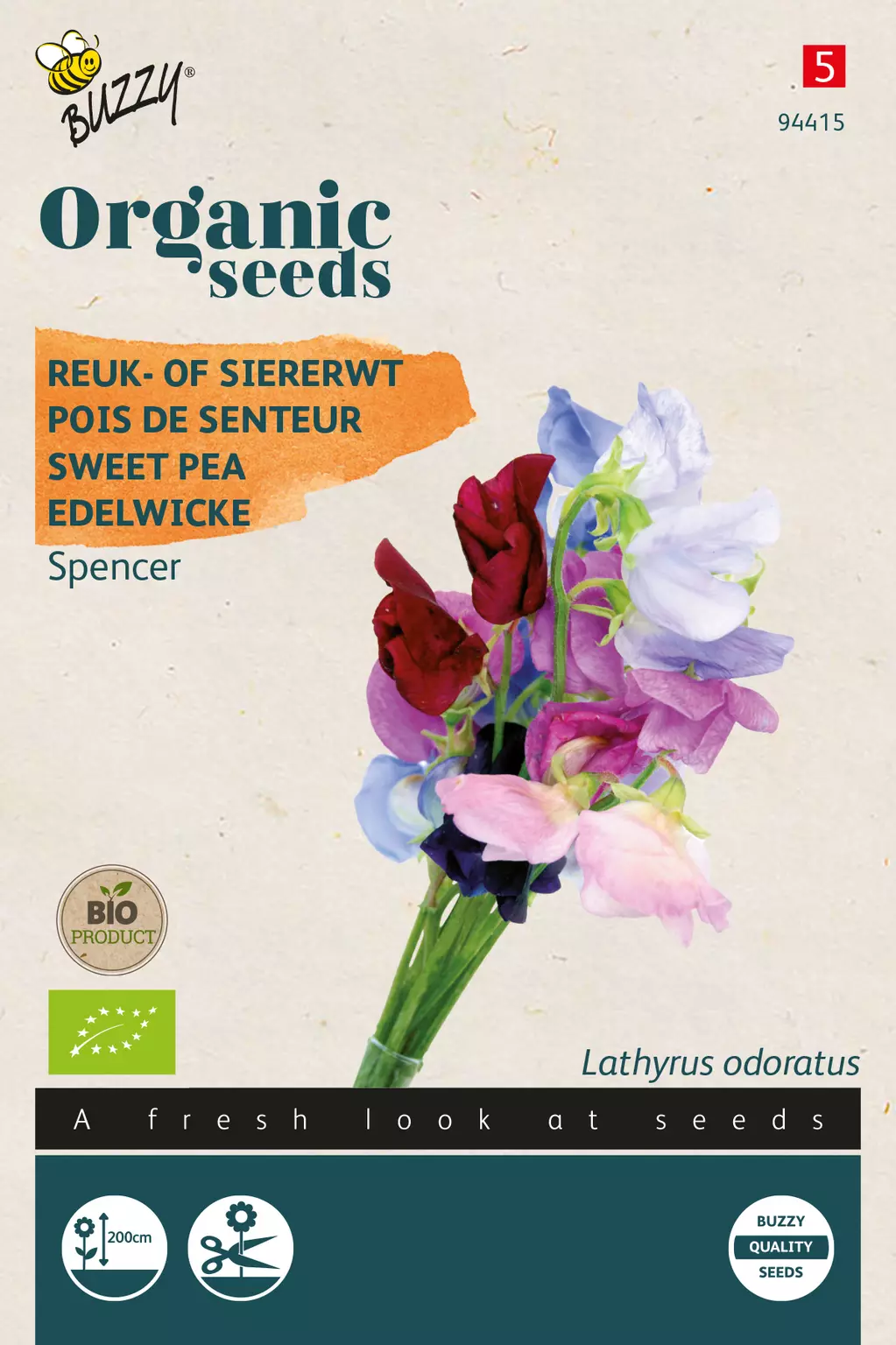 Biologische Lathyrus, Reuk- of Siererwt Spencer - Top Tuincentrum