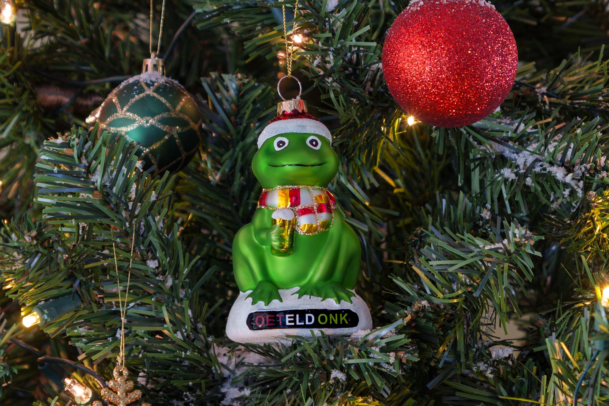 Bossche Oetel Kerstbal - Top Tuincentrum