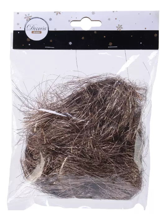 Decoris Engelenhaar zakje bruin - Top Tuincentrum