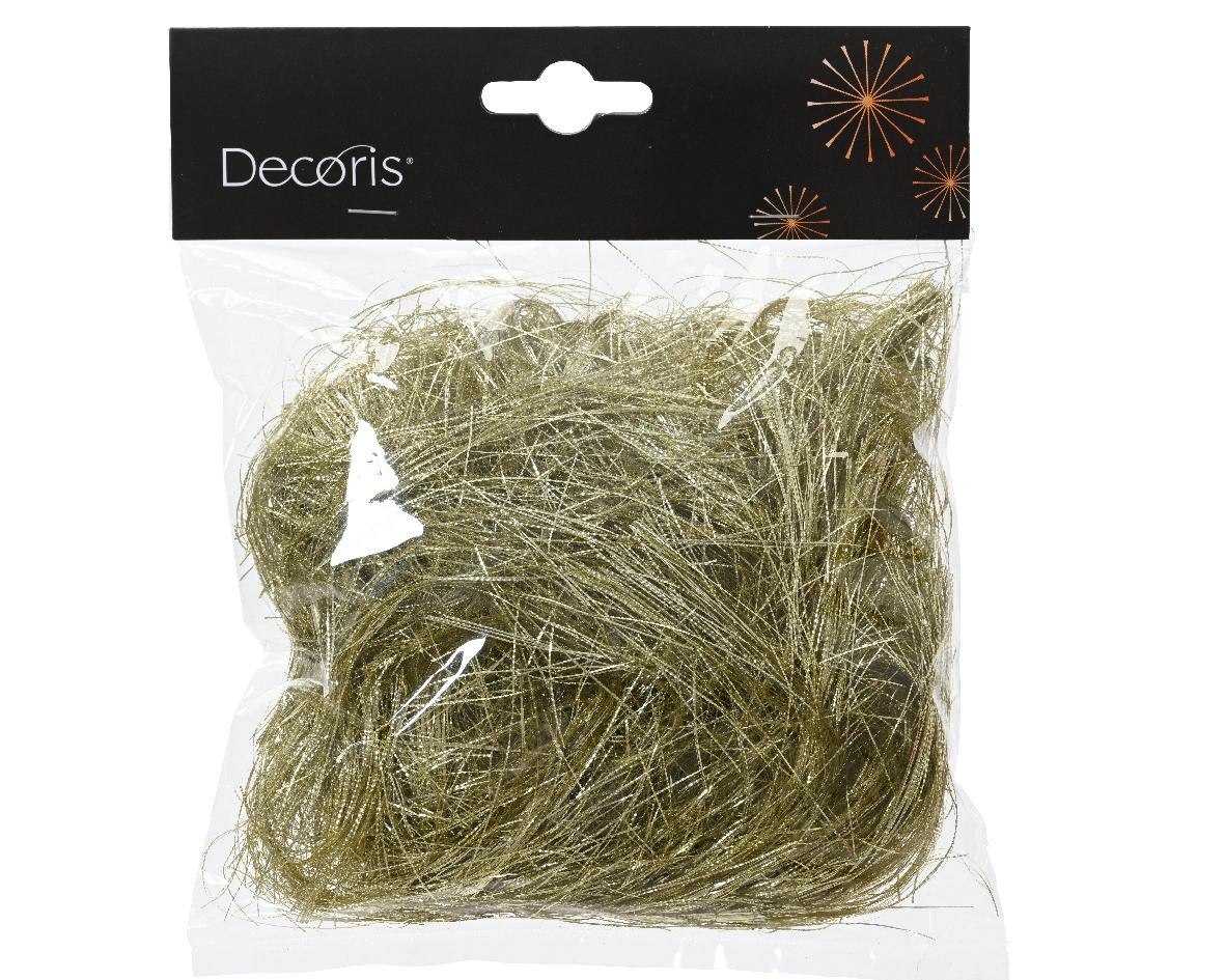 Decoris Engelenhaar zakje goud - Top Tuincentrum