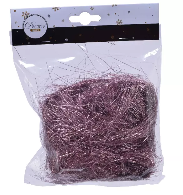 Decoris engelenhaar zakje roze - Top Tuincentrum