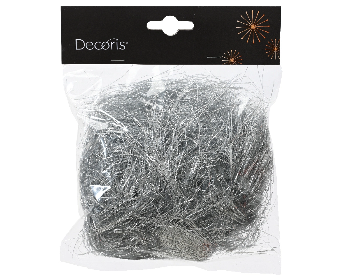 Decoris Engelenhaar zakje zilver - Top Tuincentrum