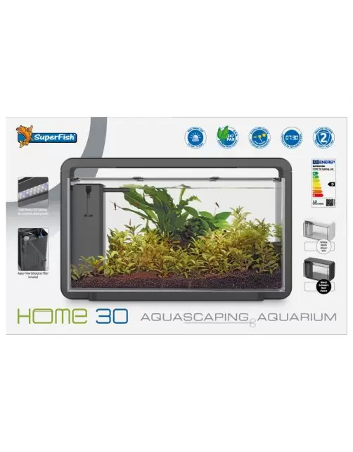 Superfish Home 30 aquarium wit - Top Tuincentrum