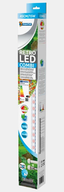 Superfish Retro led combi T8 & T5 45cm/15w - Top Tuincentrum